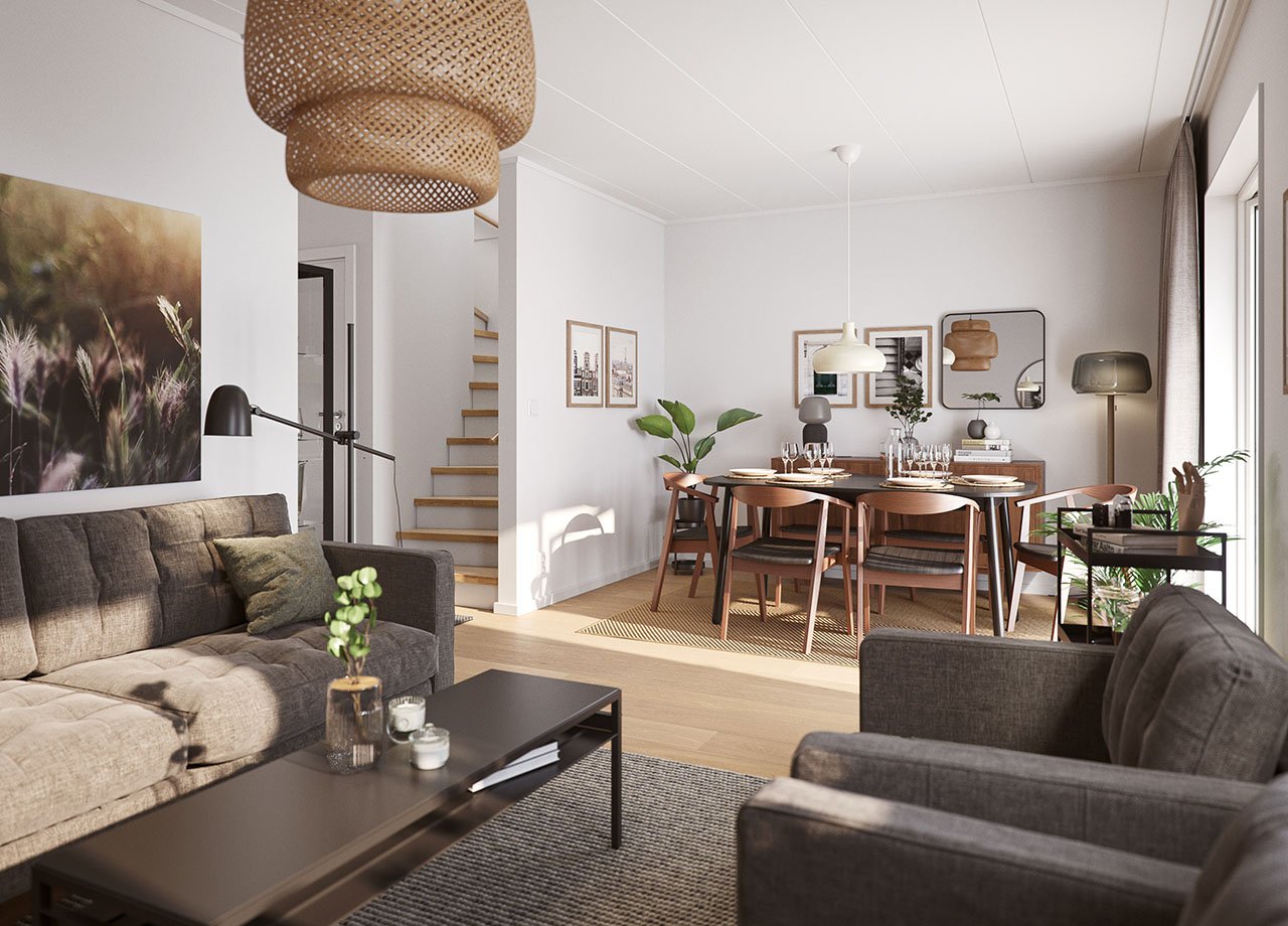 Radhus | 5 Rum och kök, 118kvm | Uppsala | A02R