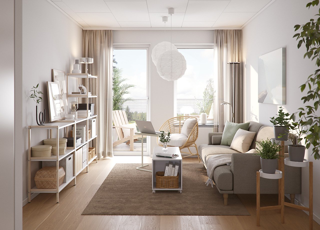 Lägenhet | 2 Rum och kök, 55kvm | Lerum | H21SG