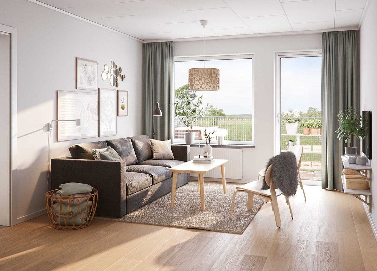 Lägenhet | 3 Rum och kök, 72kvm | Lerum | G31S